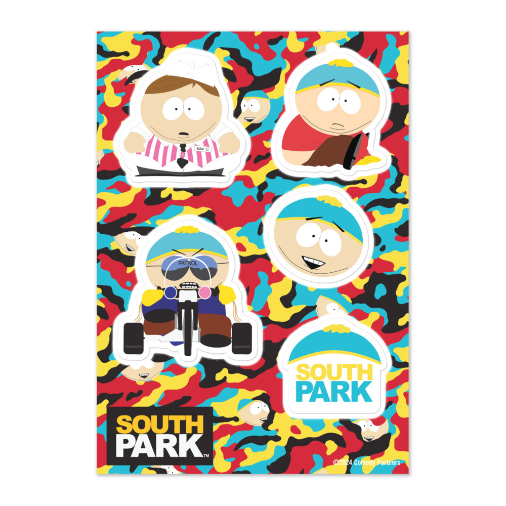 South Park Cartman Sticker Sheet – South Park Shop - UK