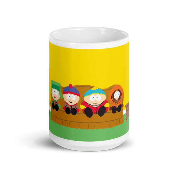 South Park 8-Bit Couch White Mug – South Park Shop - UK