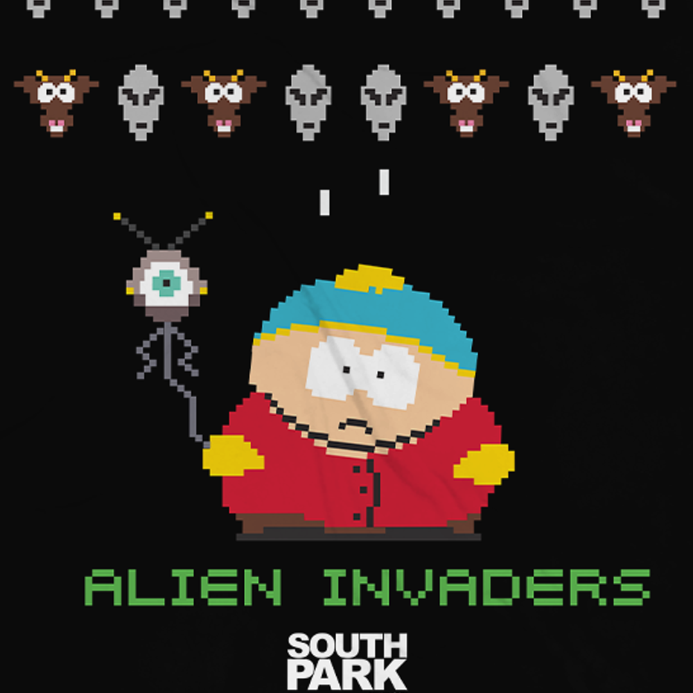 South Park Alien Invaders Fleece Blanket – South Park Shop - UK