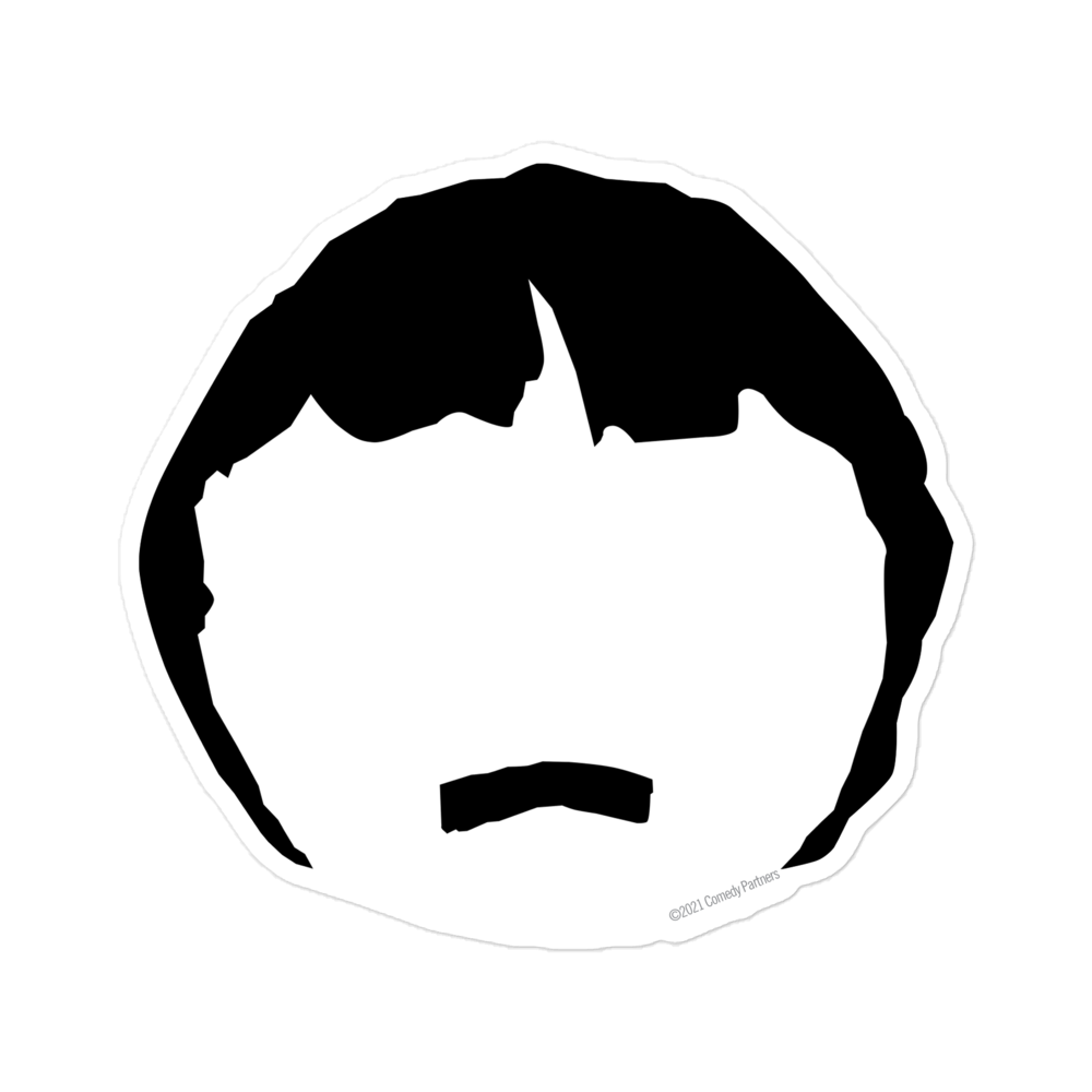 South Park Randy Marsh Silhouette Die Cut Sticker – South Park Shop - UK