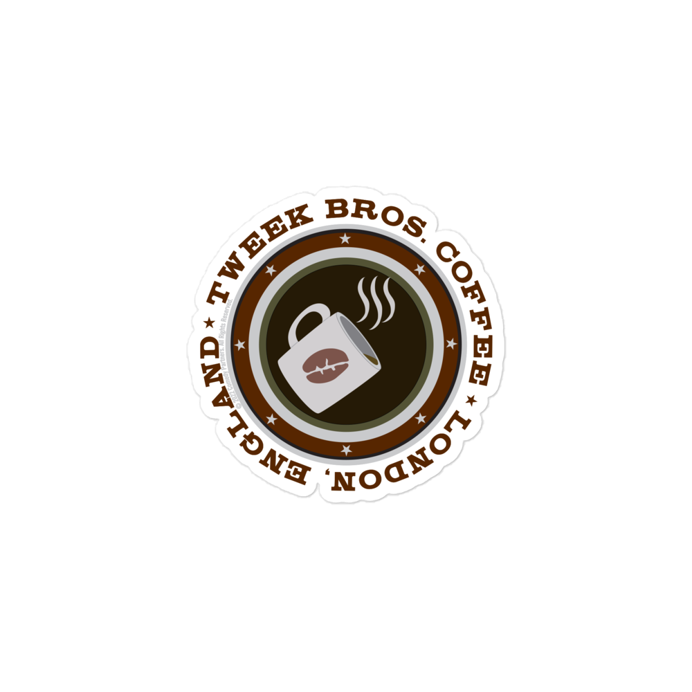 South Park Tweek Bros Coffee London Die Cut Sticker – South Park Shop - UK